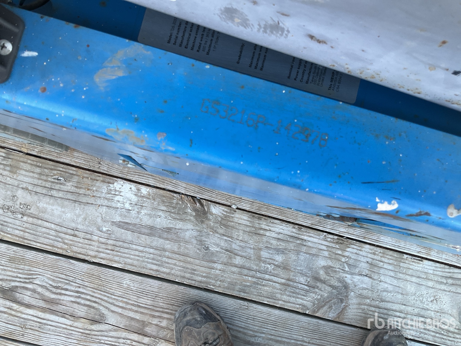 2016 Genie GS2032 Plateforme élévatrice à ciseaux | Ritchie Bros ...