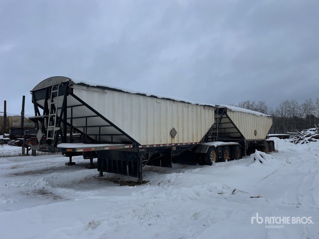 2005 Lode King 27 ft Tri/A Super B-Train Lead Grain Trailer | Ritchie ...