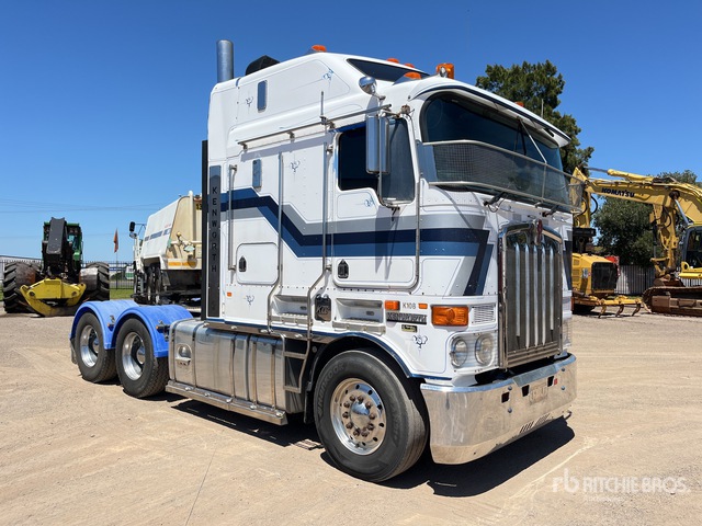 2008 Kenworth K108 Big Cab Aerodyne 6x4 T/A Sleeper Truck Tractor ...