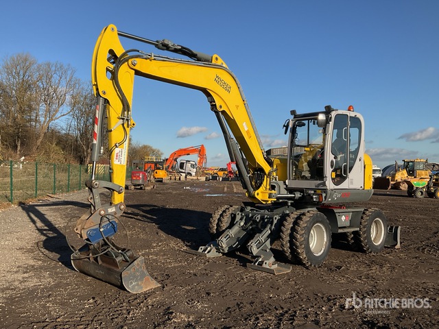 2017 Wacker Neuson EW100 Wheel Excavator | Ritchie Bros. Auctioneers