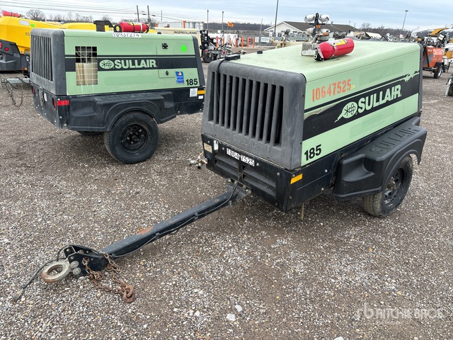 2017 Sullair 185DDPQKU4F 185 cfm Mobile Air Compressor | Ritchie Bros ...