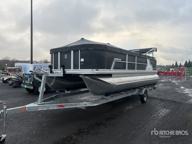 2024 ARMADA Saphir S208 21 ft Pontoon Boat (Unused) | Ritchie Bros ...