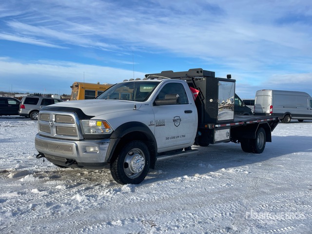 2015 Ram 4500 SLT 4x4 Flatbed Truck | Ritchie Bros. Auctioneers