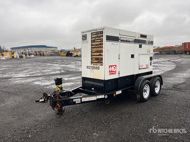 2014 Multiquip DAC70USI3CAN 56 kW Mobile Generator Set | Ritchie Bros ...
