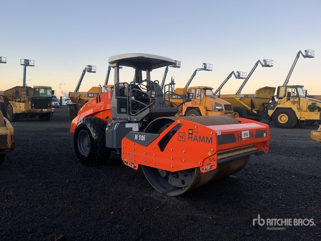 2022 Hamm H10i Smooth Drum Compactor | Ritchie Bros. Auctioneers