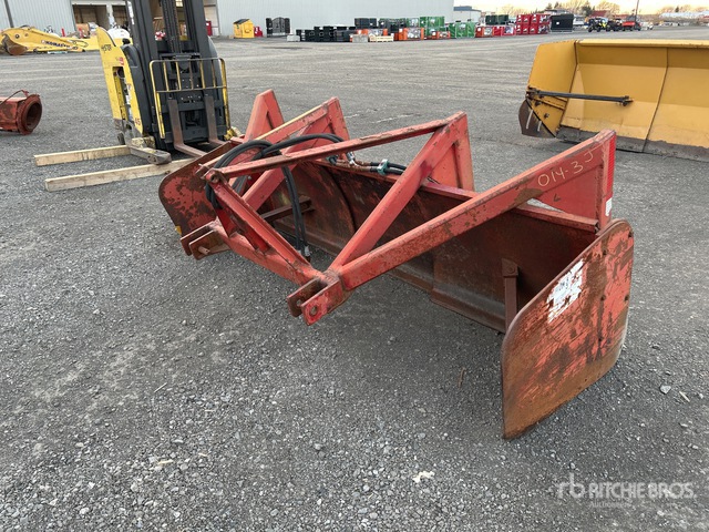 Talbot 7 Ft - 13 Ft Hydraulic Extendable Inverted Snow Pusher - Fits ...