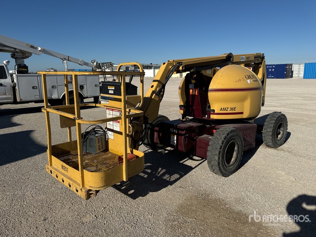 1996 Grove AMZ36E 2WD Electric Plataforma Elevadora Telescópica ...