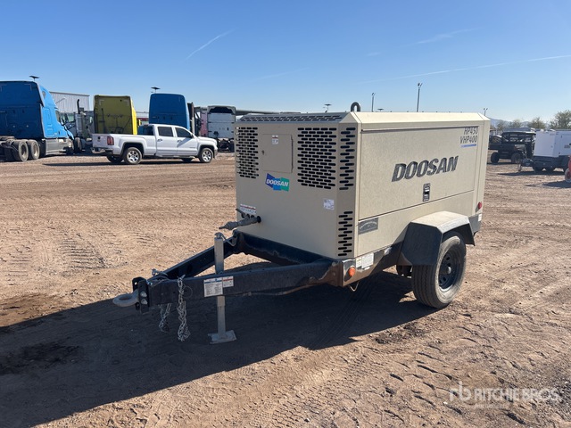 2019 Doosan HP45-VHP400WCU 450 cfm Mobile Mobile Air Compressor ...