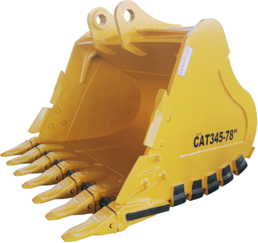 2024 Jisan BKT34578HD 78 in 3.8 cyd Digging Excavator Bucket - Fits Cat ...