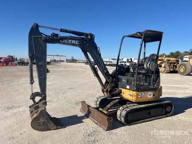 2011 John Deere 27D Mini Excavator (Inoperable) | Ritchie Bros. Auctioneers