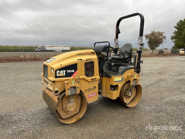 2015 Cat CB24B Double Drum Roller | Ritchie Bros. Auctioneers