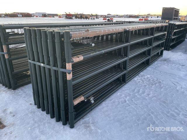 Quantity of (16) 2024 BYT MSP160 16 ft Magnum Ranch Livestock Gate ...