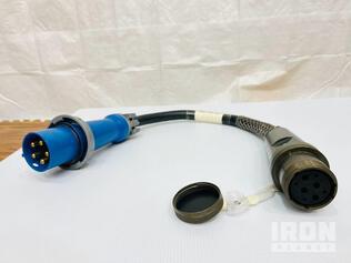 100 AMP MILITARY FEMALE TO MALE HUBBELL ELECTRICAL POWER ADAPTER in ...