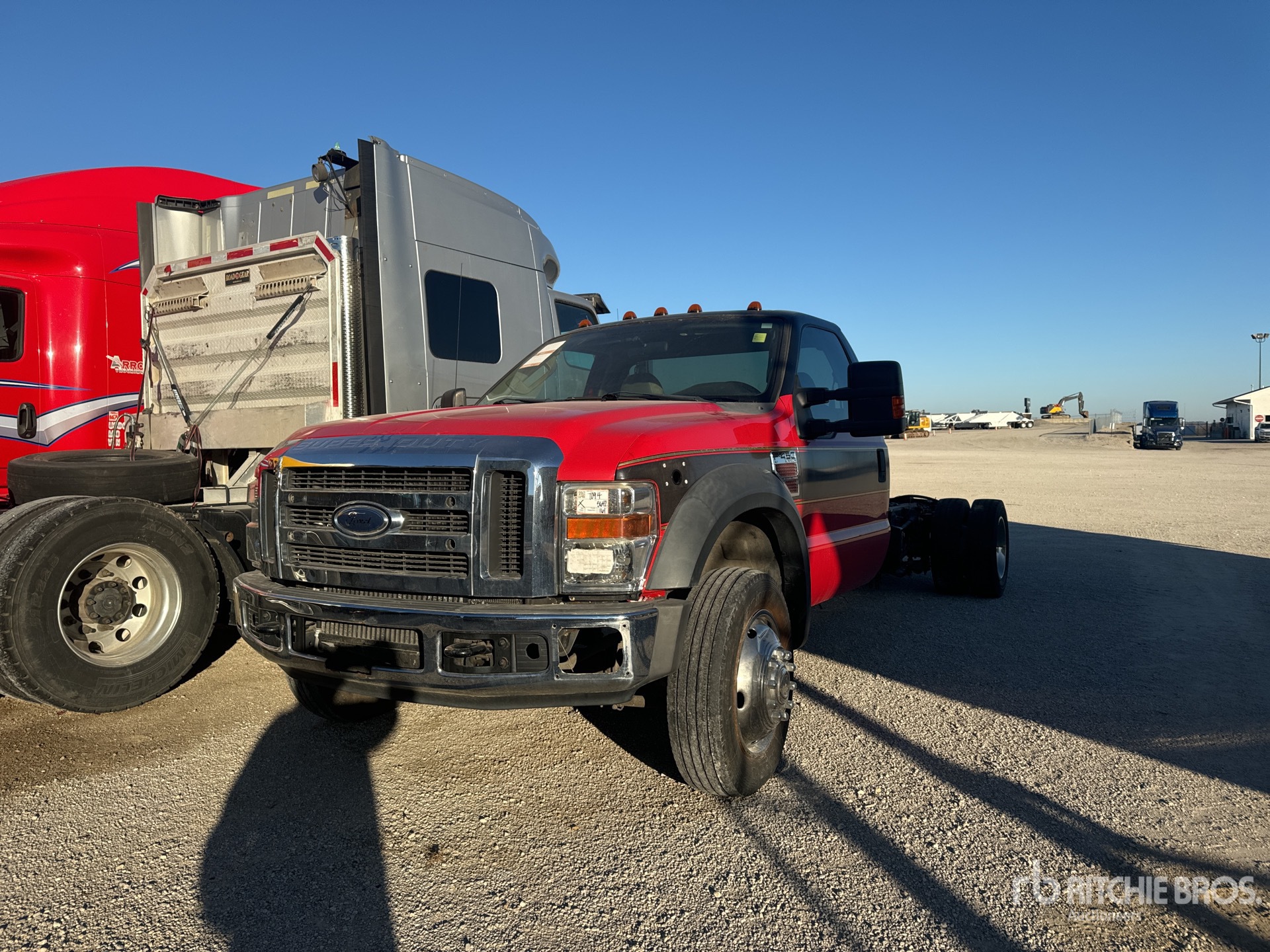 2008 Ford F-450 XLT 4x2 Autocarro cabina e telaio (Inoperable ...