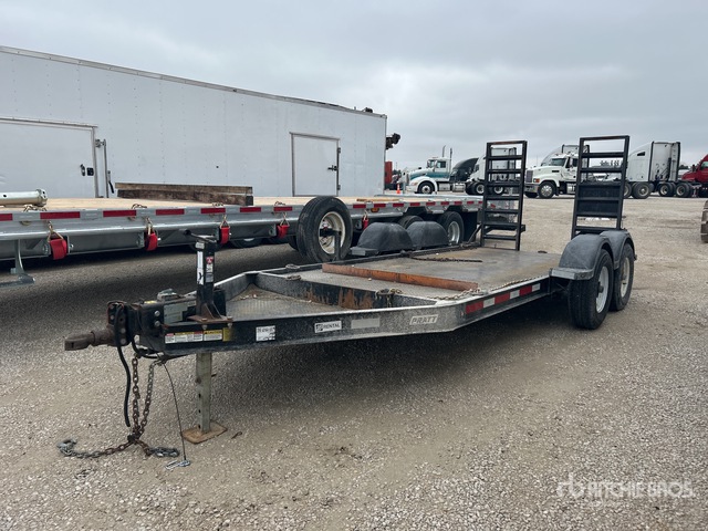 2019 Pratt CP0614 14 ft T/A Equipment Trailer | Ritchie Bros. Auctioneers