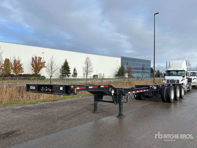 2024 Max Atlas CCX Tri/A Extendable 20ft - 45ft Container Trailer ...