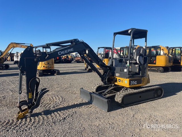 2017 John Deere 35G Mini Excavator | Ritchie Bros. Auctioneers