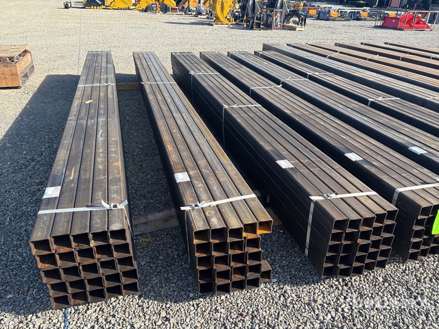 Quantity of (25) 2 3/4 in Square Gauge 12 Steel Pipe (Unused) | Ritchie ...