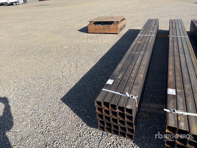 Quantity of (25) 2 3/4 in Square Gauge 12 Steel Pipe (Unused) | Ritchie ...