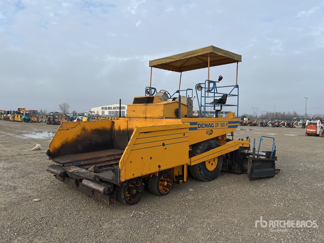 Demag DF100P Asphalt Paver | Ritchie Bros. Auctioneers