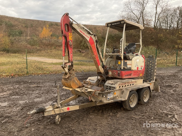 2019 Takeuchi TB216 Mini Excavator | Ritchie Bros. Auctioneers