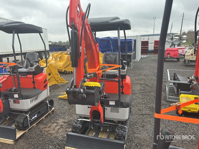2025 FF Industrial FF18R Mini-pelle (Unused) | Ritchie Bros. Auctioneers