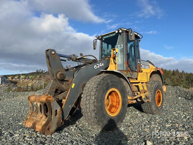 2013 John Deere 624K Wheel Loader | Ritchie Bros. Auctioneers