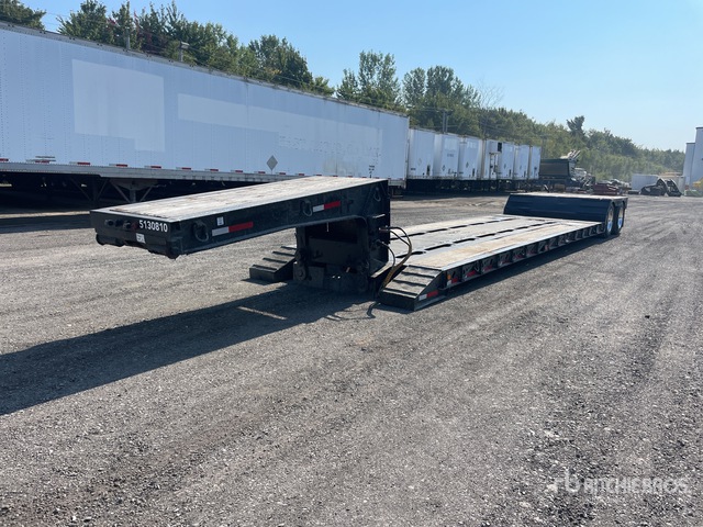 2008 XL Specialized T/A Extendable Double Drop Remorque Surbaissée ...