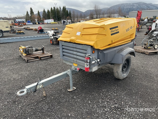 2007 Atlas Copco XAS 185 185 cfm Mobile Air Compressor | Ritchie Bros ...