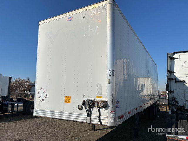 2016 Utility VS2DX 36 ft x 102 in T/A Van Trailer | Ritchie Bros ...
