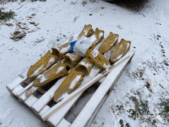 Quantity of (11) Komatsu Teeth | Ritchie Bros. Auctioneers