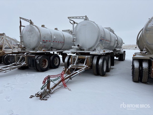 2011 Dragon 7400 gal 4/Axle Pup Tanker Trailer | Ritchie Bros. Auctioneers