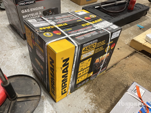 Firman PO3605 3.6 kW Portable Generator Set (Unused) | Ritchie Bros ...