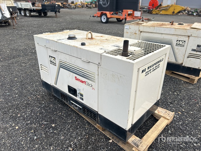 2017 Multiquip DLW400ESA4 350 A Skid-Mounted Engine Driven Welder ...