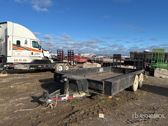 2004 Milano 16 ft T/A Equipment Trailer | Ritchie Bros. Auctioneers