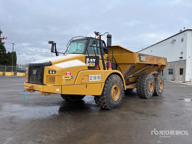 2017 Cat 745C Articulated Dump Truck | Ritchie Bros. Auctioneers