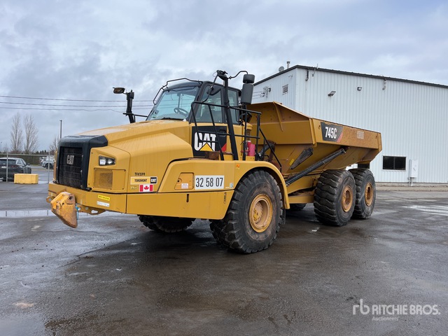 2017 Cat 745C Articulated Dump Truck | Ritchie Bros. Auctioneers
