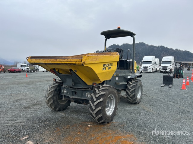 2016 Wacker Neuson DW60 6.6 t 4x4 Dumper (Inoperable) | Ritchie Bros ...
