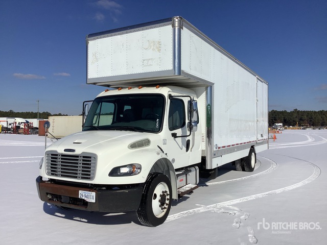 2019 Freightliner M2 106 4x2 Extended Cab Moving Van Truck (Inoperable ...