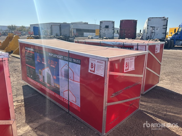 2025 HIlls Industrial 604024 60 Ft x 40 Ft x 24 Ft Storage Building ...