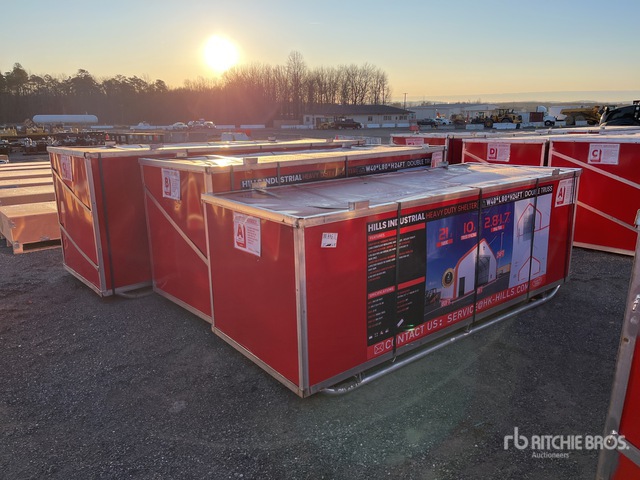 2025 HIlls Industrial 804024 80 Ft x 40 Ft x 24 Ft Storage Building ...
