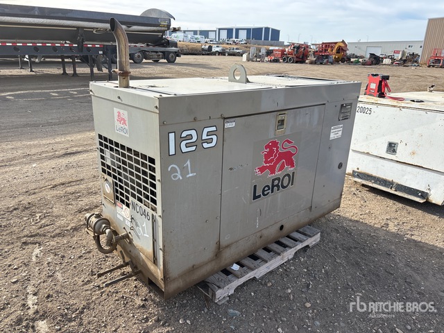 Leroi 125 Skid-Mounted Air Compressor | Ritchie Bros. Auctioneers