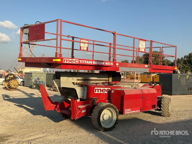 2013 MEC Titan Boom 40-S 4WD Diesel Telescopic Boom Lift | Ritchie Bros ...