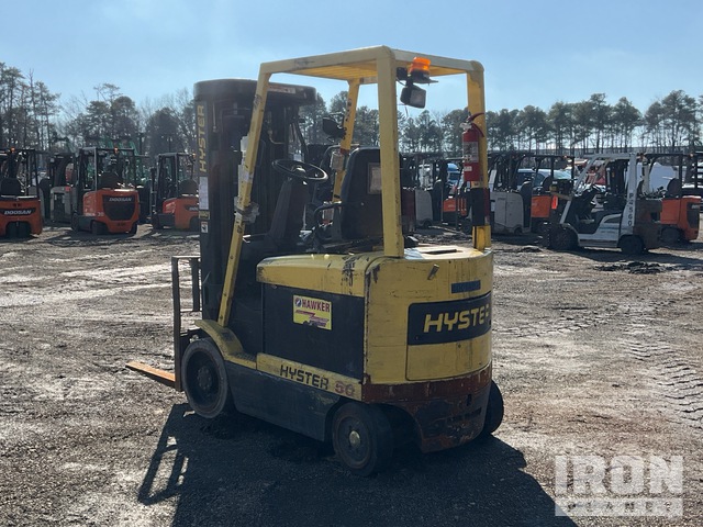 2002 Hyster E50XM2-33 4450 lb Electric Forklift in North East, Maryland ...