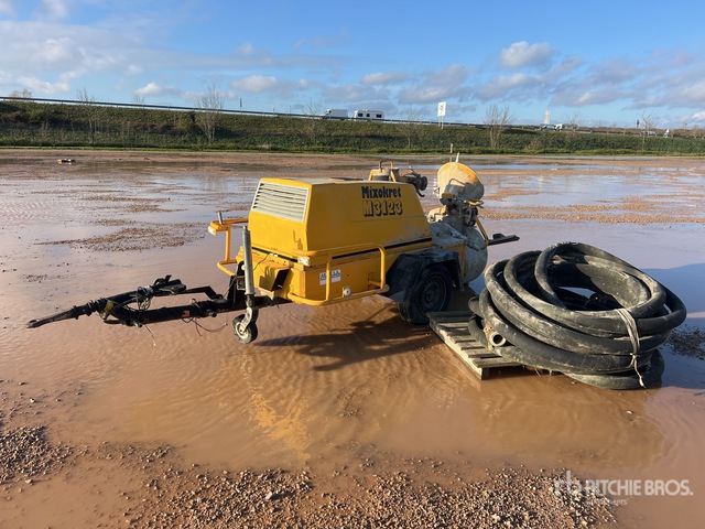 1994 Putzmeister M3123D Machine A Projeter 1 Essieu S/A Concrete Pump ...