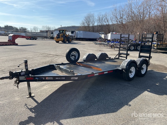 2022 Pratt CP0614 17 ft T/A Remorque pour équipement | Ritchie Bros ...