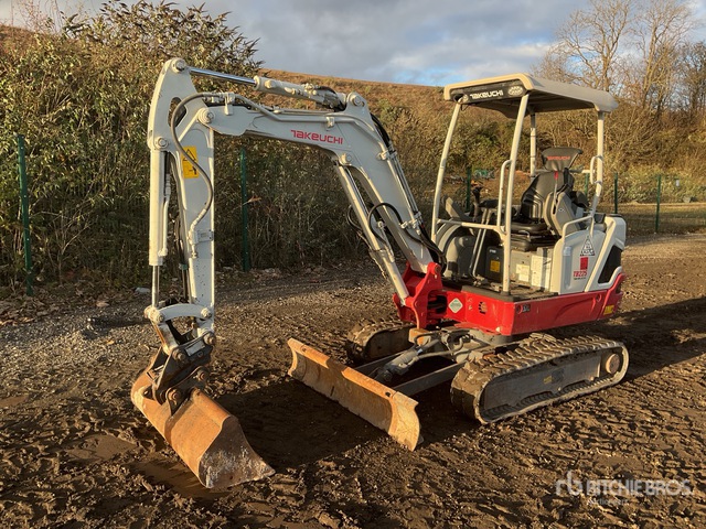 2018 Takeuchi TB225 Mini-pelle | Ritchie Bros. Auctioneers