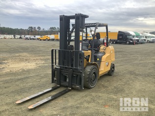 2021 (unverified) Cat GP50CN 9650 lb Pneumatic Tire Forklift in Butner ...