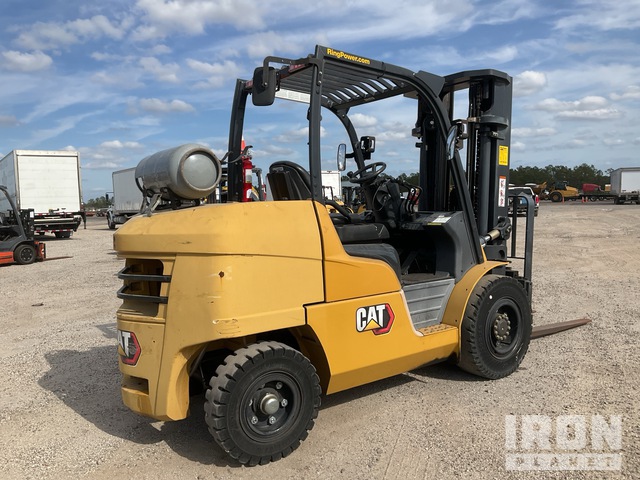 Cat GP50CN1 16700 lb Pneumatic Tire Forklift in Davenport, Florida ...