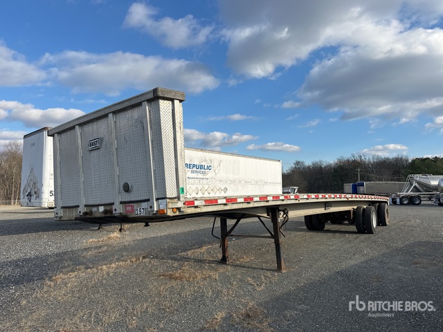 2008 East 48 ft T/A Spread Axle Flatbed Trailer | Ritchie Bros. Auctioneers